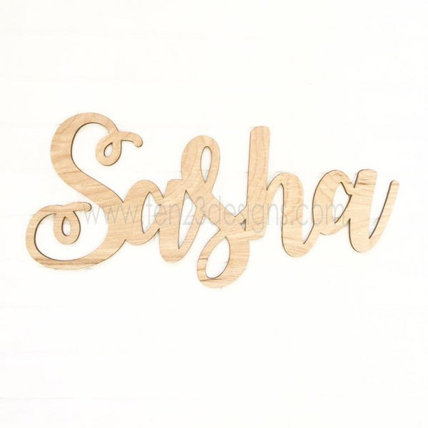 Personalized Wooden Name - Generation IV - Sasha – Ten23Designs